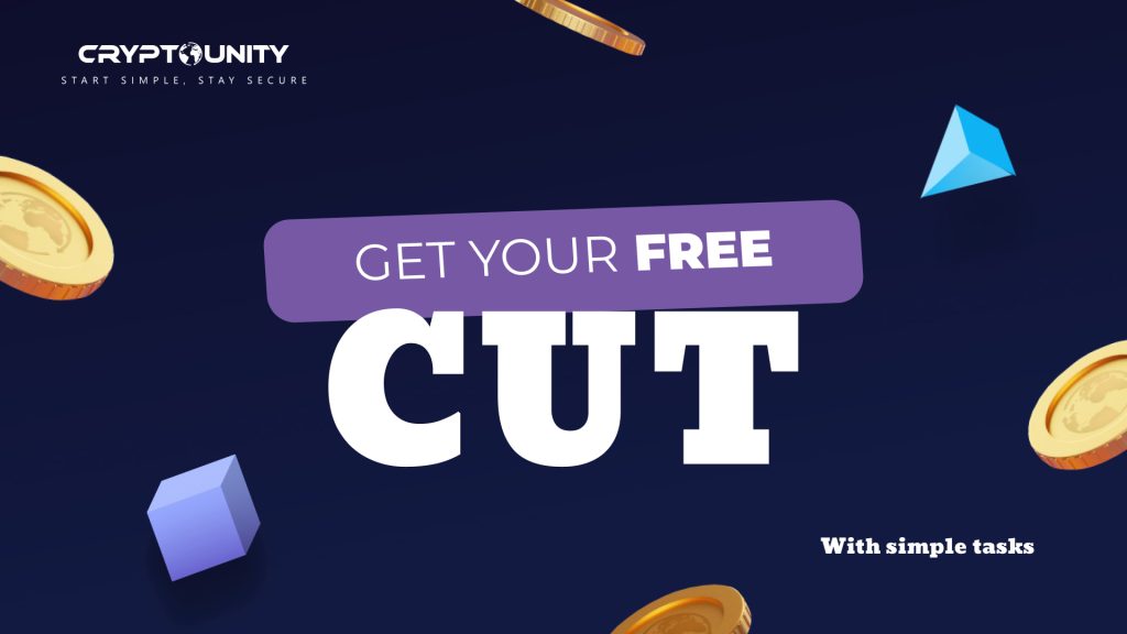 How to earn free CUT tokens with CryptoUnity’s weekly tasks - CryptoUnity