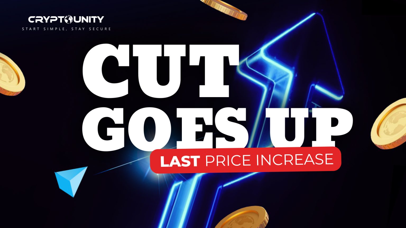 THE LAST PRICE INCREASE OF OUR PRESALE IS HERE! - CryptoUnity