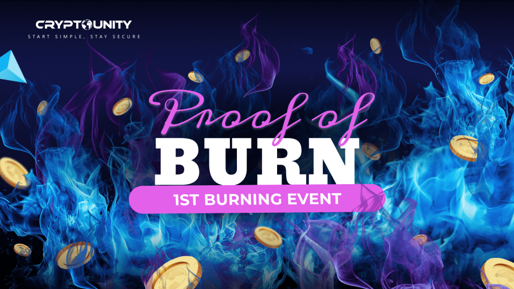 First Cut Token Burning Event Completed Cryptounity 